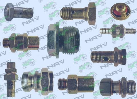 Pressure and no return valves - Diesel fuel injection parts